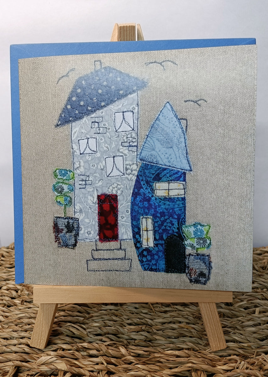 "Good neighbours" card – All Sewn Up by Debs